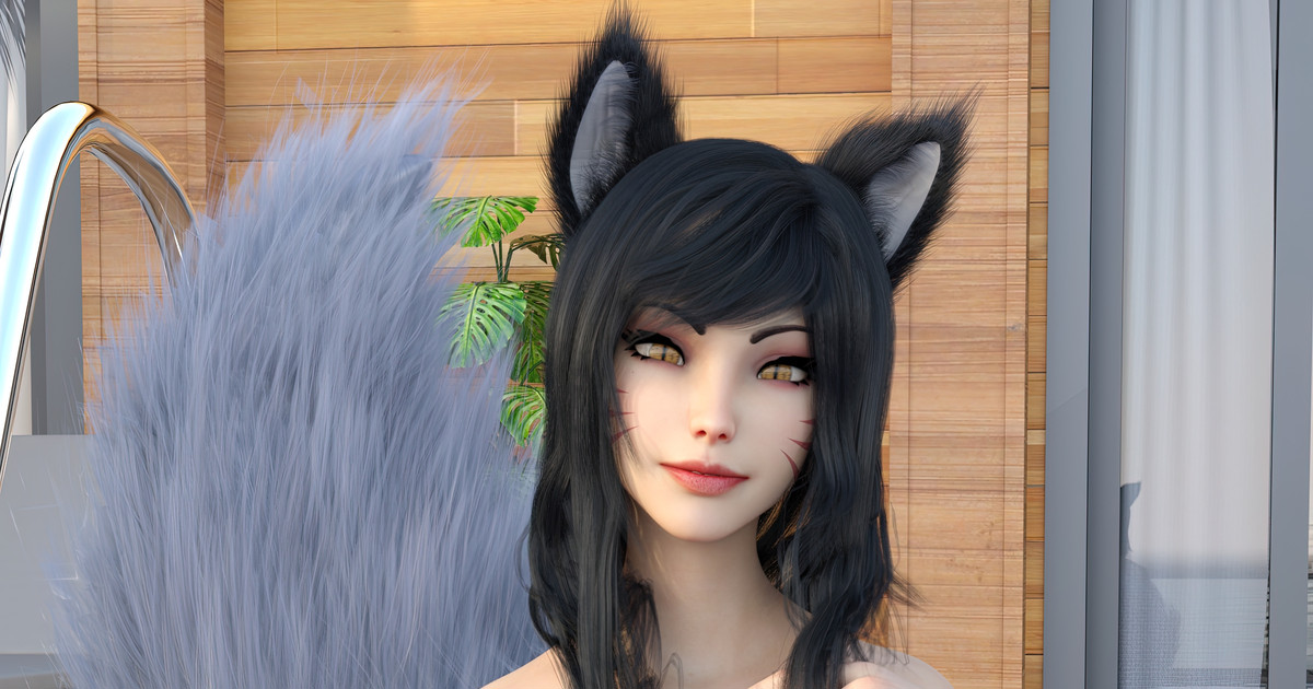 Ahri In The Pool (Naked)｜Pregnant 3D Art｜pixivFANBOX