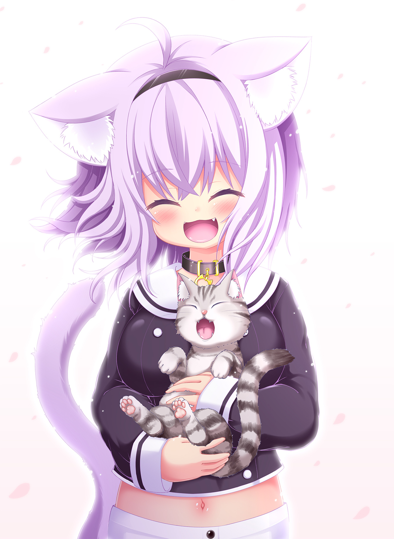 nekomata okayu (hololive) drawn by neko_usagi | Danbooru